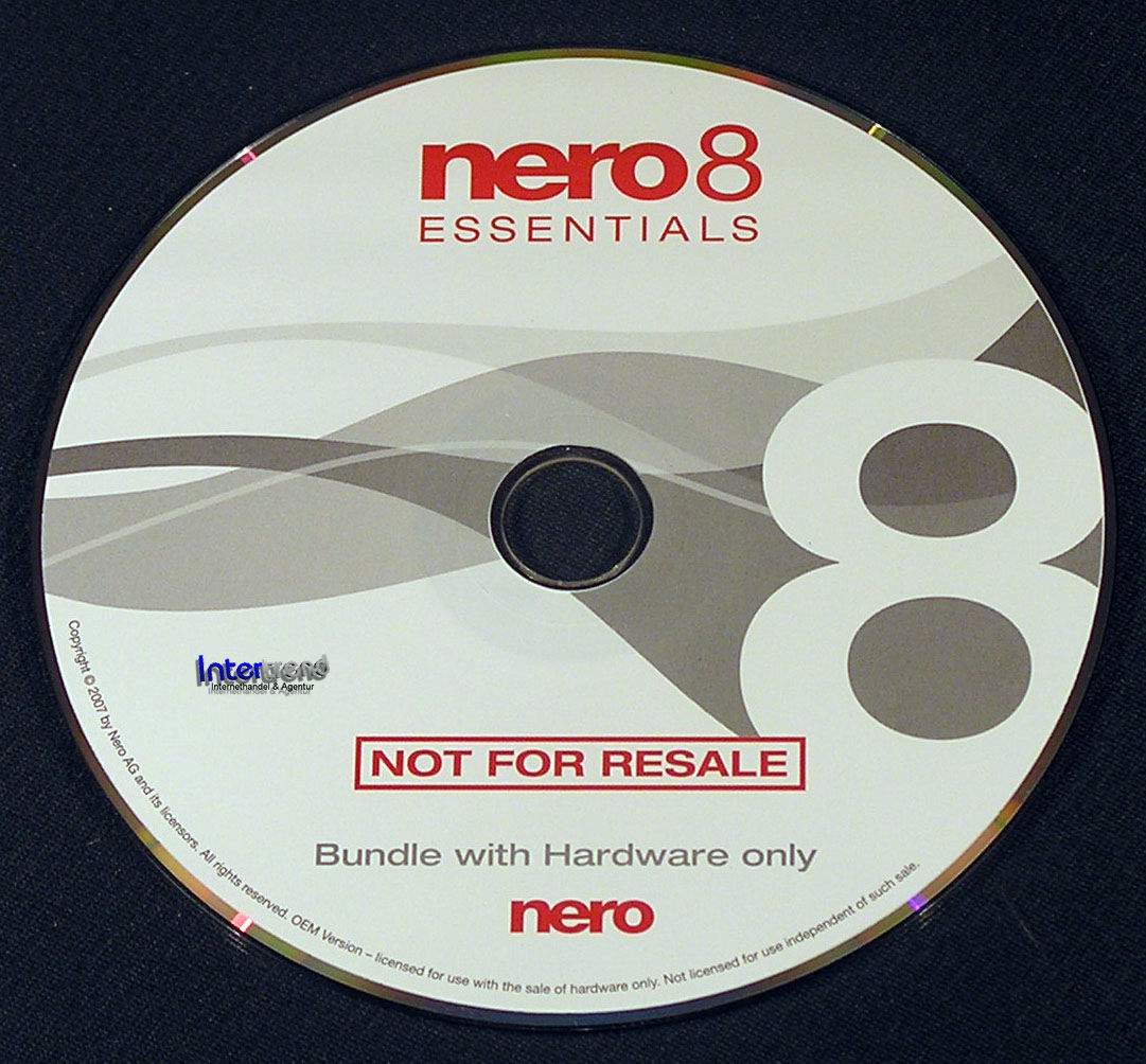 Nero 8 CD + DVD deutsche Version XP/Vista/Windows 7 NEU | eBay